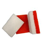 China Multi-colored scouring pads for everyday household and kitchen cleaning for sale
