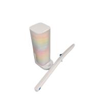 China Disposable Toilet Brush Set Hygienic Bathroom Cleaning Tool with Replaceable Heads for sale