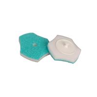 China Portable disposable toilet brush replacement pack for easy storage and daily cleaning for sale