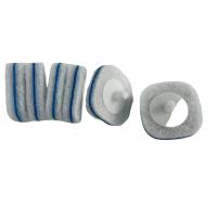 China Disposable toilet brush replacement heads, come with cleaning solution, and offer powerful cleaning for sale