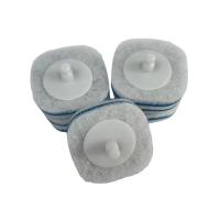 China Disposable toilet brush replacement heads, come with cleaning solution, and offer powerful cleaning for sale