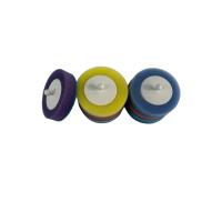 China Colorful Customizable Disposable Toilet Brush Replacement Head with Pre-shaped Scrubber for Thorough Cleaning for sale