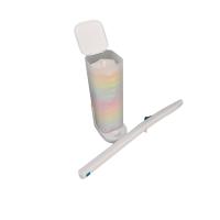 China Disposable toilet brush sets are customizable bathroom cleaning tools. for sale