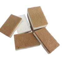 China Sisal scouring pads and composite wood pulp sponges are available in custom colors. for sale