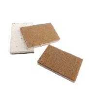 China Sisal scouring pads and composite wood pulp sponges are available in custom colors. for sale