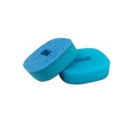 China Disposable Toilet Brush Refill Sponge Heads Replacement Cleaner Kit OEM for sale