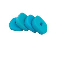 China Disposable Toilet Brush Refill Sponge Heads Replacement Cleaner Kit OEM for sale