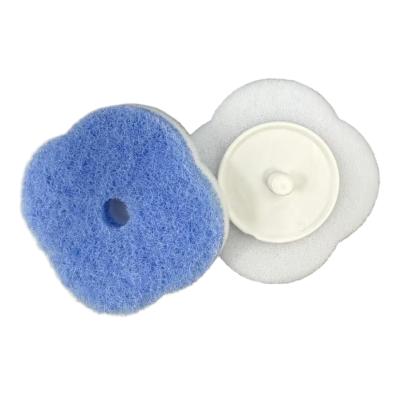 China Tailored Disposable Toilet Brush Refill Head, Pre-Loaded Cleaning Formula for Bulk Orders for sale