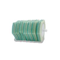 China Disposable Toilet Brush Refill Head, Pre-Loaded Cleaning Formula for Bathroom Wand for sale