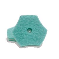 China Disposable Toilet Brush Refill Head, Pre-Loaded Cleaning Formula for Bathroom Wand for sale