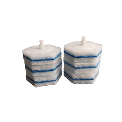 China Snap-On Disposable Toilet Brush Heads – 4M Pcs Daily Capacity, Easy Replacement for sale