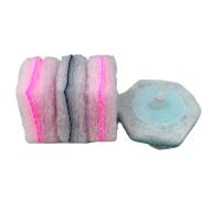 China Disposable toilet brush refills Built-in cleaning solution Customizable specifications for sale