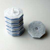 China Disposable toilet brush sponge refills Comes with cleaning solution Multiple options available for sale