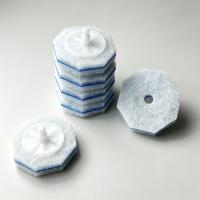 China Disposable toilet brush sponge refills Comes with cleaning solution Multiple options available for sale