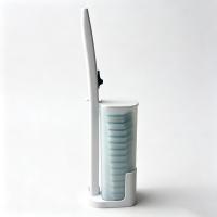 China Non-Slip, Corrosion-Resistant Handle, Pre-Loaded Cleaner, Customizable Disposable Toilet Brush Set for sale