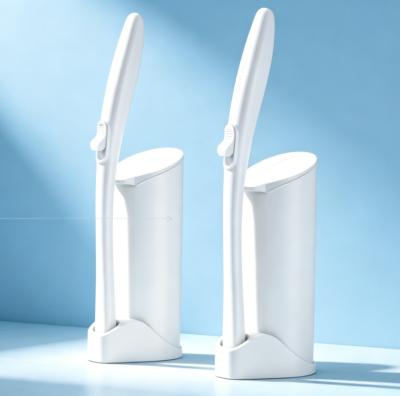 China Disposable Toilet Brush with Hygienic Single-Use Design, Built-In Cleaning Power, and Touch-Free Disposal for sale