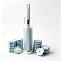 China Toilet Brush Set with Disposable Heads – Built-In Cleaner for Hygiene for sale
