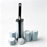 China Toilet Brush Kit – Disposable Heads with Built-In Cleaner, Easy Use for sale