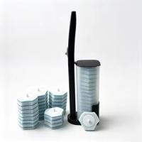 China Toilet Brush Kit – Disposable Heads with Built-In Cleaner, Easy Use for sale