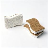 China Wood Pulp Scrubber Sponge – Soft Side for Wiping, Tough for Scouring for sale