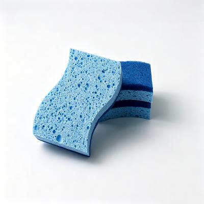 China Kitchen Wood Pulp Scrubber – Gentle on Glass, Strong on Burnt Food for sale