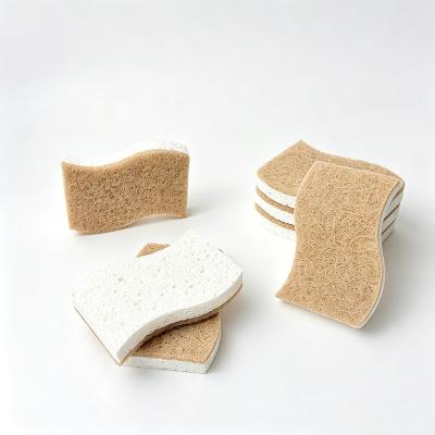 China Wet & Dry Use, Surface-Safe, High-Efficiency Scrubbing – Sisal Scouring Pad Composite Sponge for sale