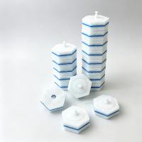 China Dual-Action Cleaning, Glaze-Safe, Touch-Free – Disposable Toilet Brush Refill Head for sale