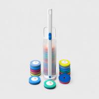 China Toilet Brush Set – Replaceable Heads with Built-In Cleaner for Hygiene for sale