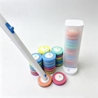 China Toilet Brush Set – Replaceable Heads with Built-In Cleaner for Hygiene for sale