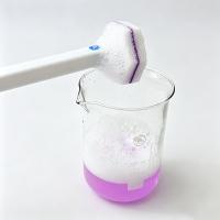 China Toilet Brush Kit Replaceable Heads With Built In Cleaner For Hygiene for sale