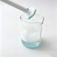 China Disposable Heads Toilet Brush Set With Built-In Cleaner For Hygiene for sale