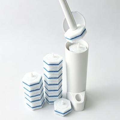 China Effective Cleaning Sanitary Care Toilet Kit With Pre Loaded Heads for sale