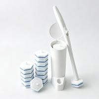 China Effective Cleaning Sanitary Care Toilet Kit With Pre Loaded Heads for sale