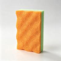 China Coated sponge Printable logo fades over time high-density sponge for sale