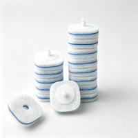 China Disposable toilet brush sponge refills strong foam concentration multiple options available for sale