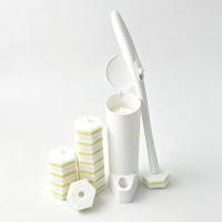 China Toilet Brush Set – Sturdy ABS Handle & Holder for Daily Hygiene Cleaning for sale