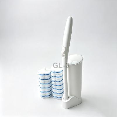 China Disposable toilet brush set ABS for thorough cleaning of household toilets for sale