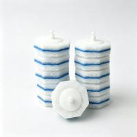 China Disposable toilet brush replacement heads  with strong fragrances and thorough cleaning for sale