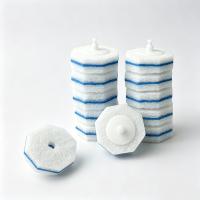China Disposable toilet brush replacement heads  with strong fragrances and thorough cleaning for sale