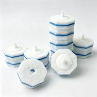 China Disposable toilet brush replacement heads  with strong fragrances and thorough cleaning for sale