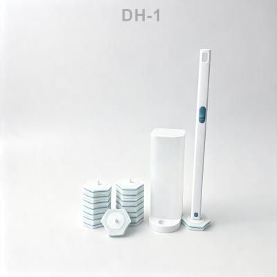 China Flushable Brush Head, Water-Activated Cleaning – Disposable Toilet Brush Set for sale
