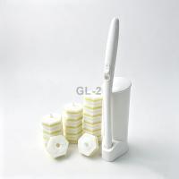 China Disposable Toilet Brush No Touch Wand Odor Control Built-In Cleaner Refills 12 Counts for sale