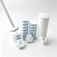 China OEM Toilet Brush Manufacturer Custom Silicone Brush Set with Private Label Wholesale Program ISO 9001 Certified and Flexible MOQ 1000 Sets for sale