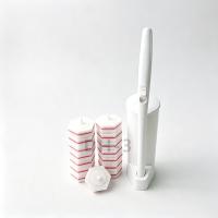 China Custom Logo Disposable Toilet Brush with Flushable Replaceable Head and Biodegradable Eco Friendly Pad for sale