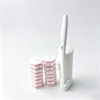 China Custom Logo Disposable Toilet Brush with Flushable Replaceable Head and Biodegradable Eco Friendly Pad for sale