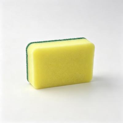 China Dual-Sided Kitchen Scrubber – Soft Wipe + Tough Scour for All Surfaces for sale