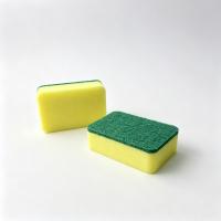 China Dual-Sided Kitchen Scrubber – Soft Wipe + Tough Scour for All Surfaces for sale
