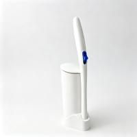 China Scratch Free Silicone Toilet Brush with Food Grade Silicone and 360 Degree Flexible Head for Ceramic Toilet Bowl Cleaning for sale