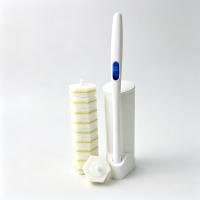 China Scratch Free Silicone Toilet Brush with Food Grade Silicone and 360 Degree Flexible Head for Ceramic Toilet Bowl Cleaning for sale