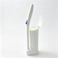China Scratch Free Silicone Toilet Brush with Food Grade Silicone and 360 Degree Flexible Head for Ceramic Toilet Bowl Cleaning for sale